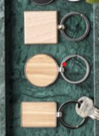 BAMBOO KEYCHAINS | Promotional Products Home, Bourne International